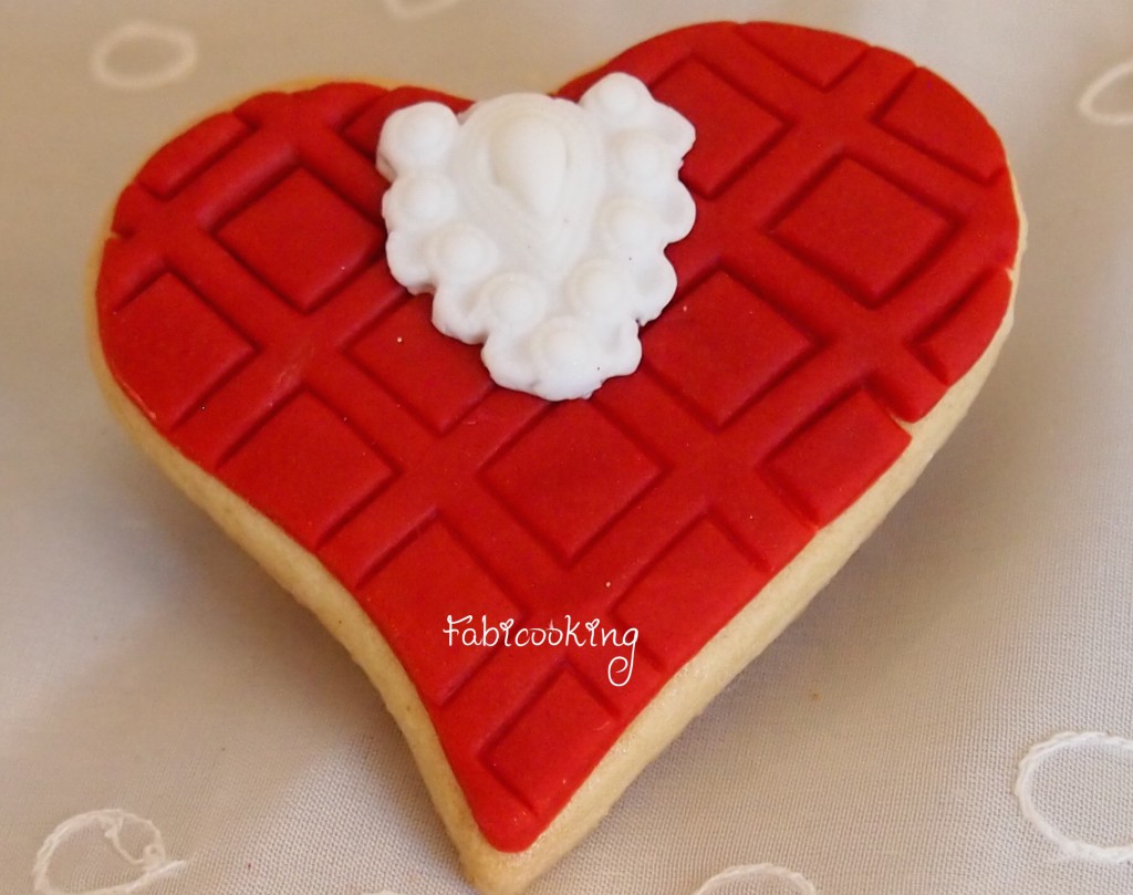 Cookies pour la St Valentin, Valentine's Cookies - FabiCooking