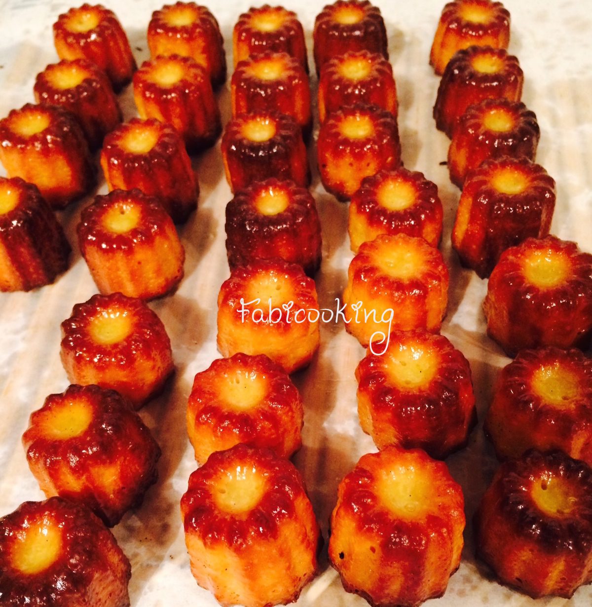 Canelés ou Cannelés Bordelais - FabiCooking