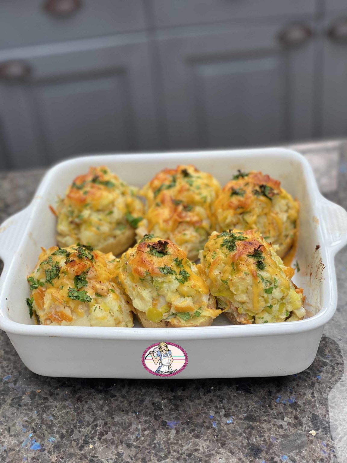 Haddock fumé et poireaux en robe de chambre - FabiCooking